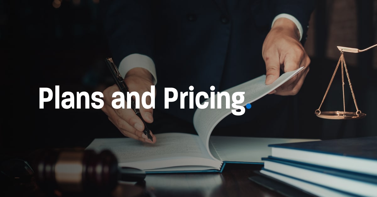 Legal Reception Plans and Pricing | LEX Reception